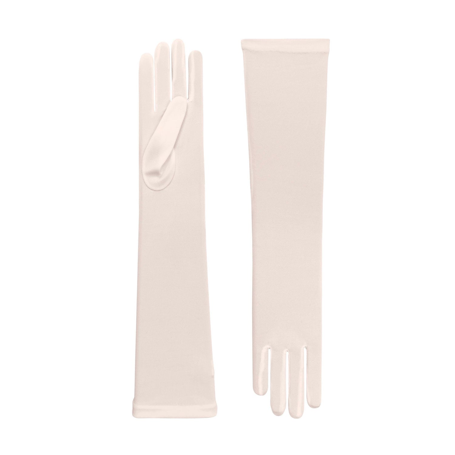 Silk Opera Gloves with Mousquetaire - Theodora